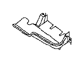 62542-JA00A | Genuine Nissan #62542-JA00A SPLASH GUARD-AIR DUCT