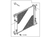 21410-1HS3A Genuine Nissan #214101HS3A Radiator Assy