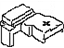 24340-MB40C Genuine Nissan #24340MB40C Battery Terminal Connector
