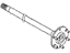 38162-EB10D Genuine Nissan #38162EB10D Shaft Rear Axle